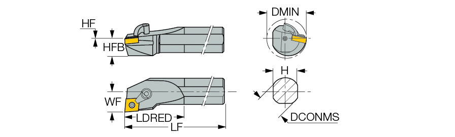 Iscar Australia | Turning > Internal Turning > Indexable Internal ...